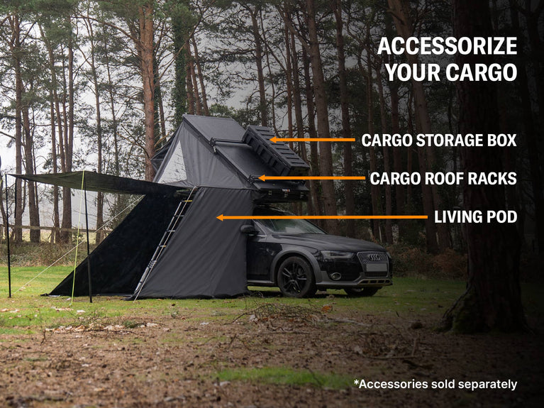 TentBox Cargo 2.0 Rooftop Tent - The new and improved rugged model ...
